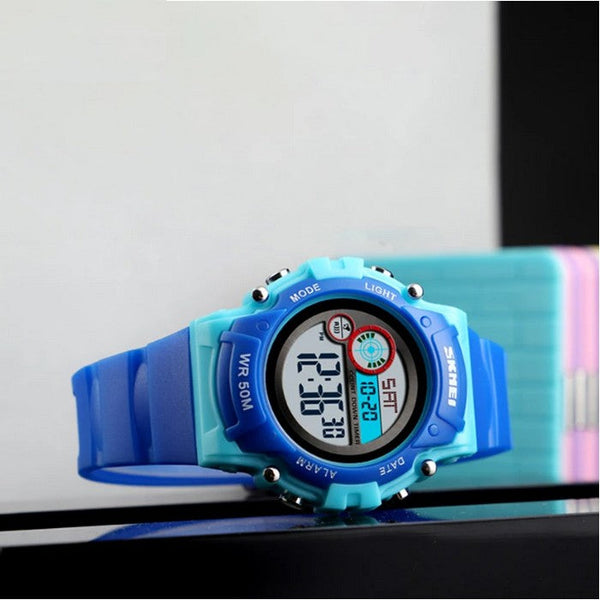 Kids Blue Digital Watch | Chrono-Kids