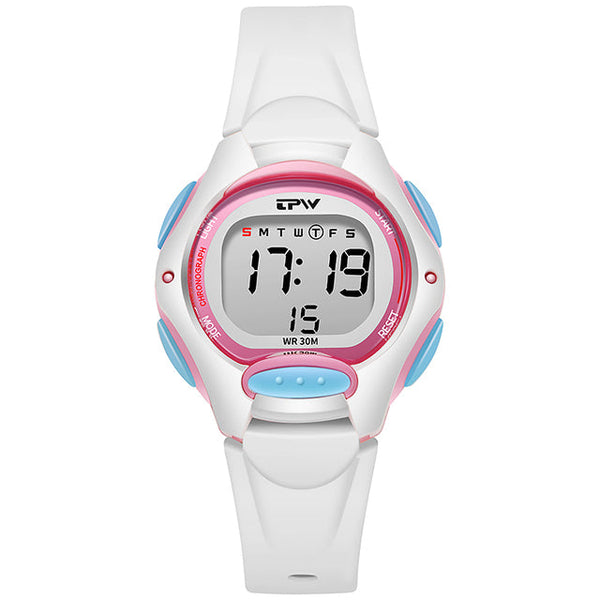 Girls Pink Digital Watch | Chrono-Kids